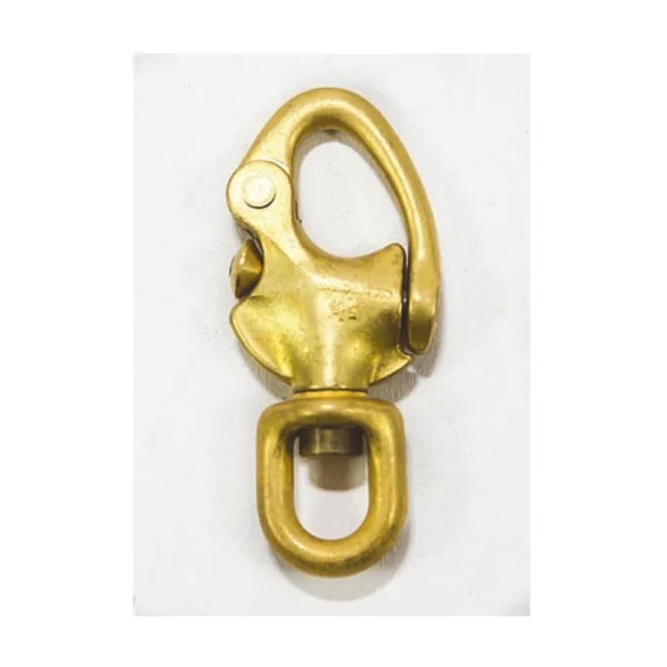 Swivel Eye Stamped Brass Snap Shackles | Harbour Marine Services